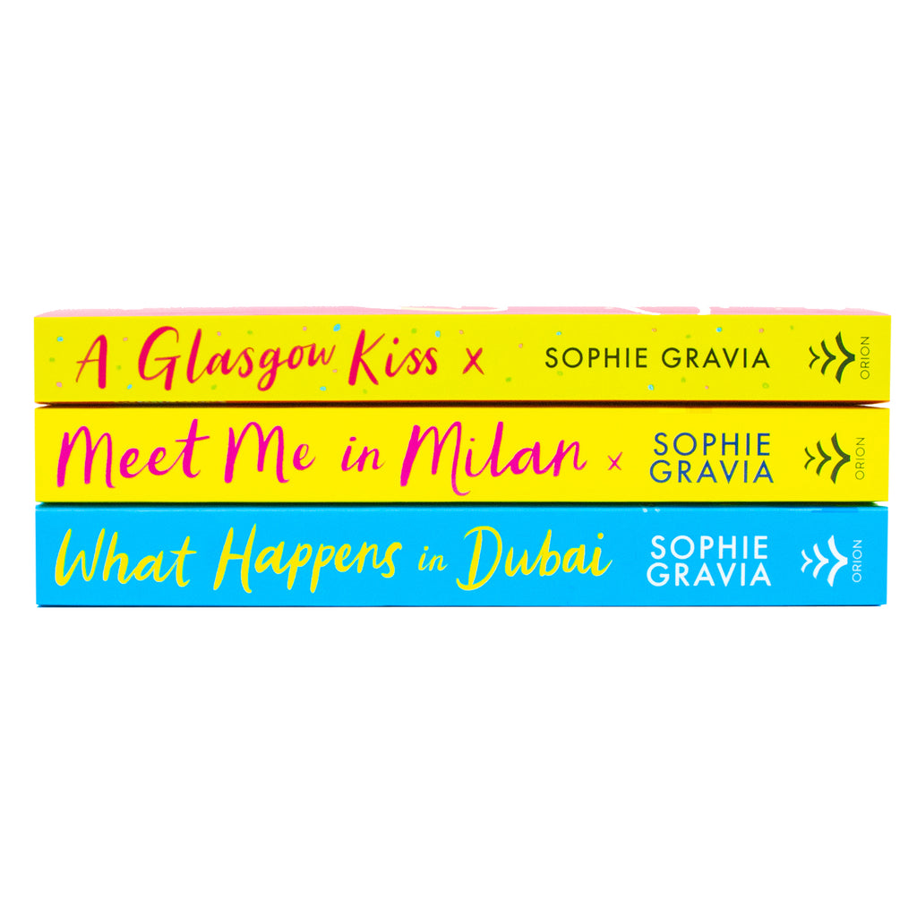 Sophie Gravia 3 Books Collection Set (A Glasgow Kiss, What Happens in ...