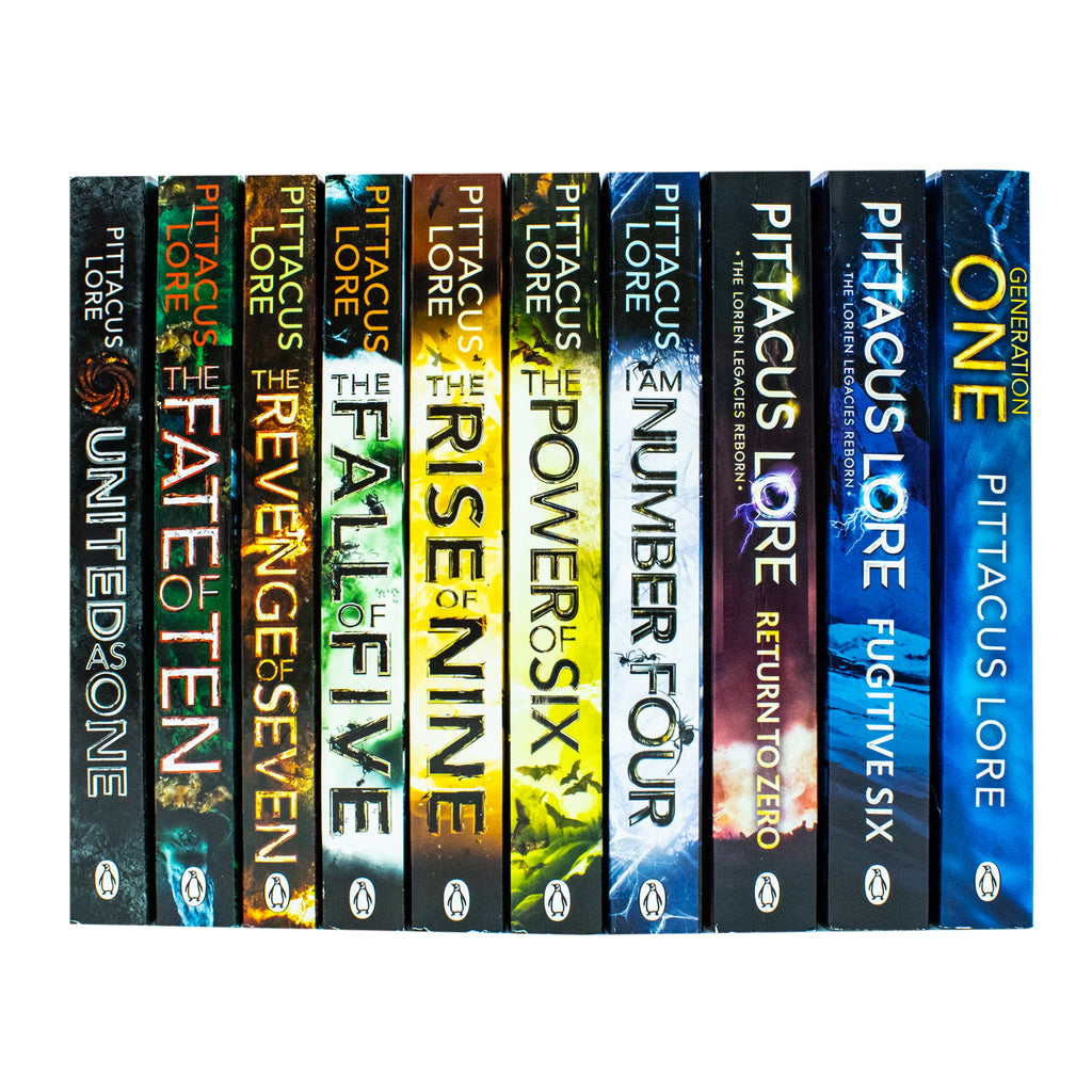 The Lorien Legacies Series By Pittacus Lore 10 Books Collection Set ...