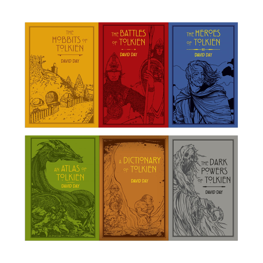 The World of Tolkien Complete 6 Books Box Set, Flexibound, by David Da ...