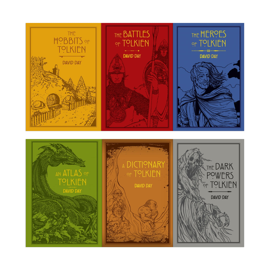 The World of Tolkien Complete 6 Books Box Set, Flexibound, by David Da ...