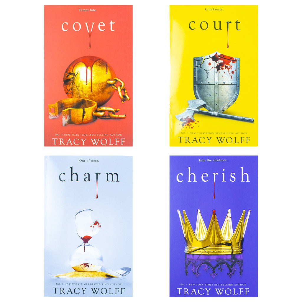 Crave Series 4 Books Collection Set By Tracy Wolff (Charm, Covet ...