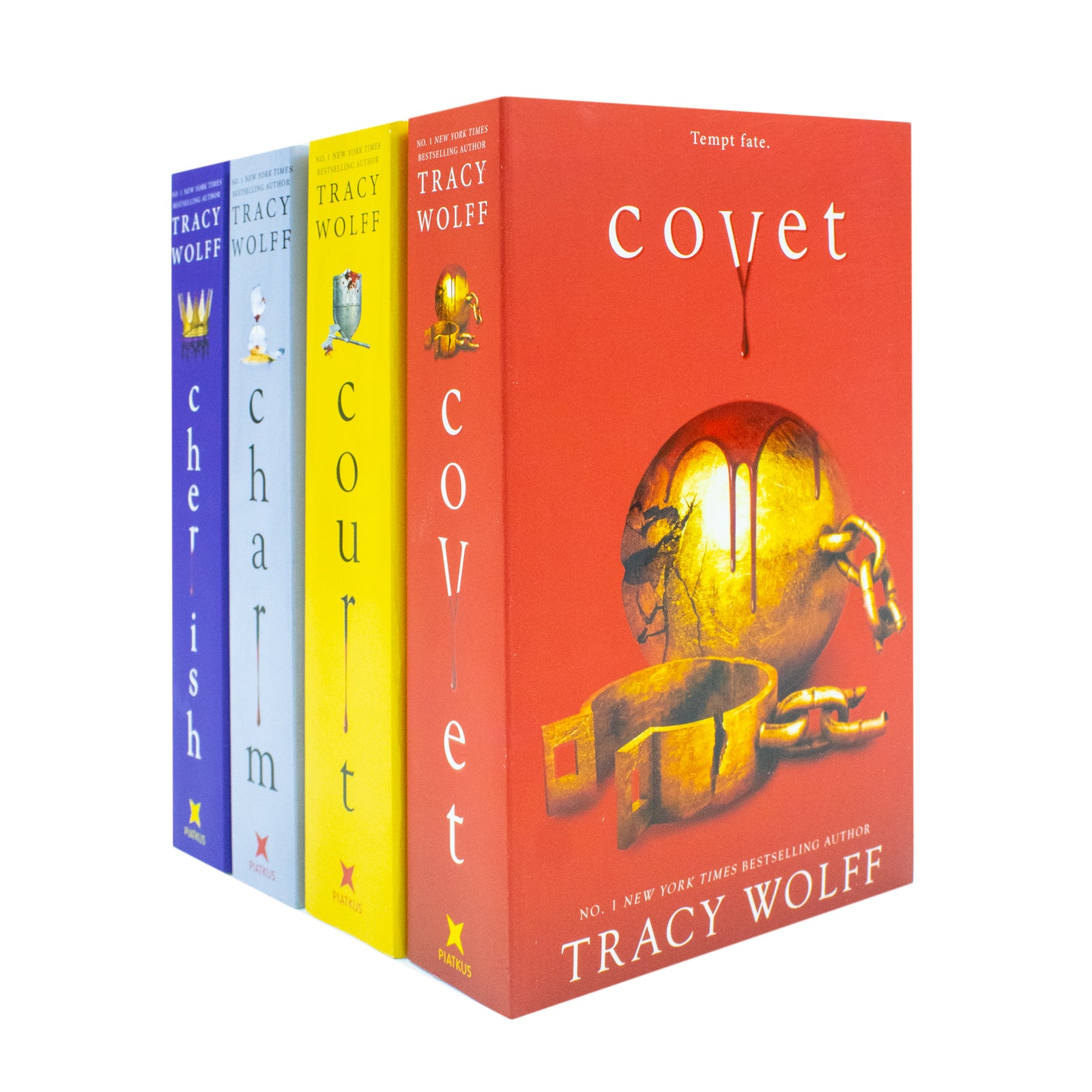 Crave Series 4 Books Collection Set By Tracy Wolff (Charm, Covet ...