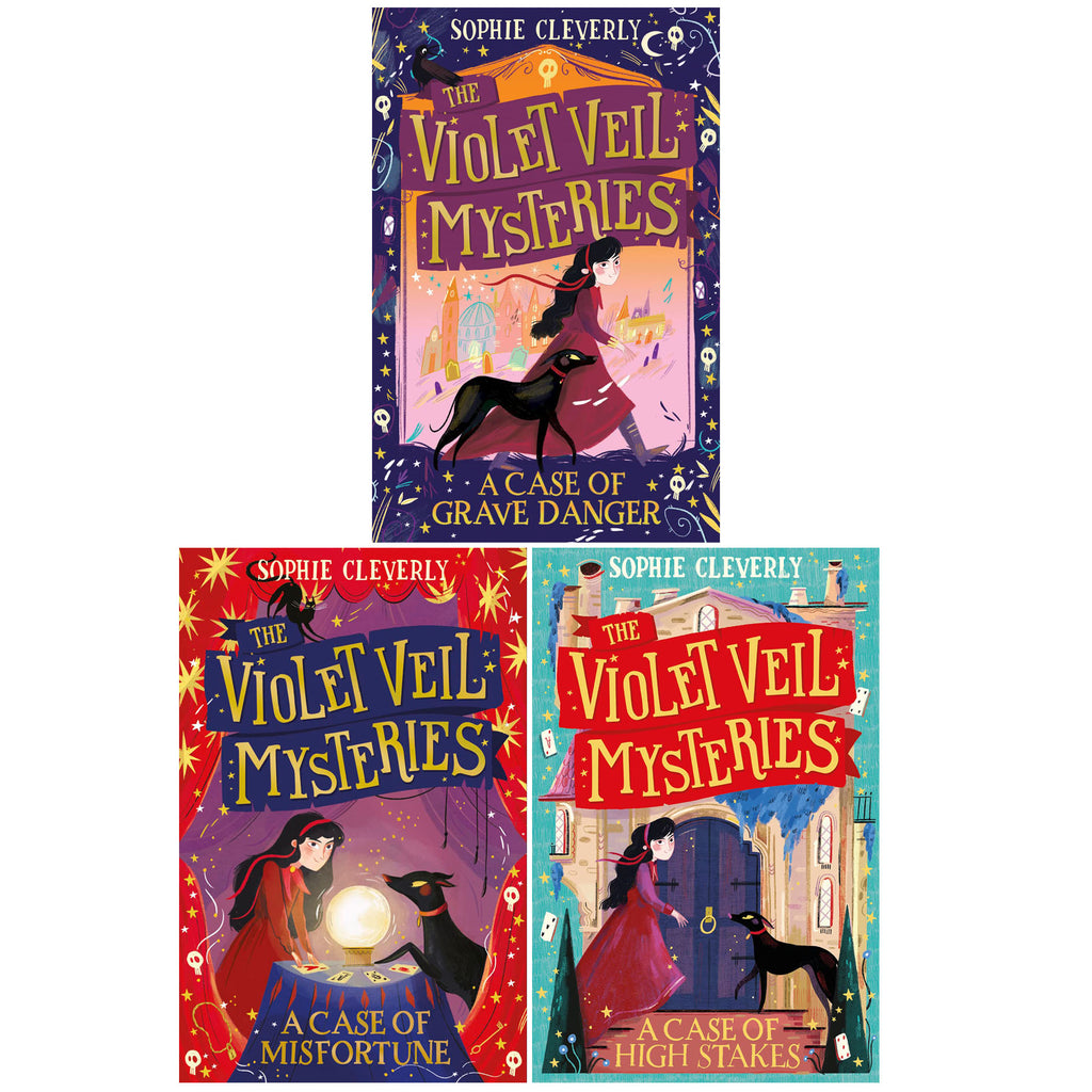 The Violet Veil Mysteries Collection 3 Book Set By Sophie Cleverly ( A ...