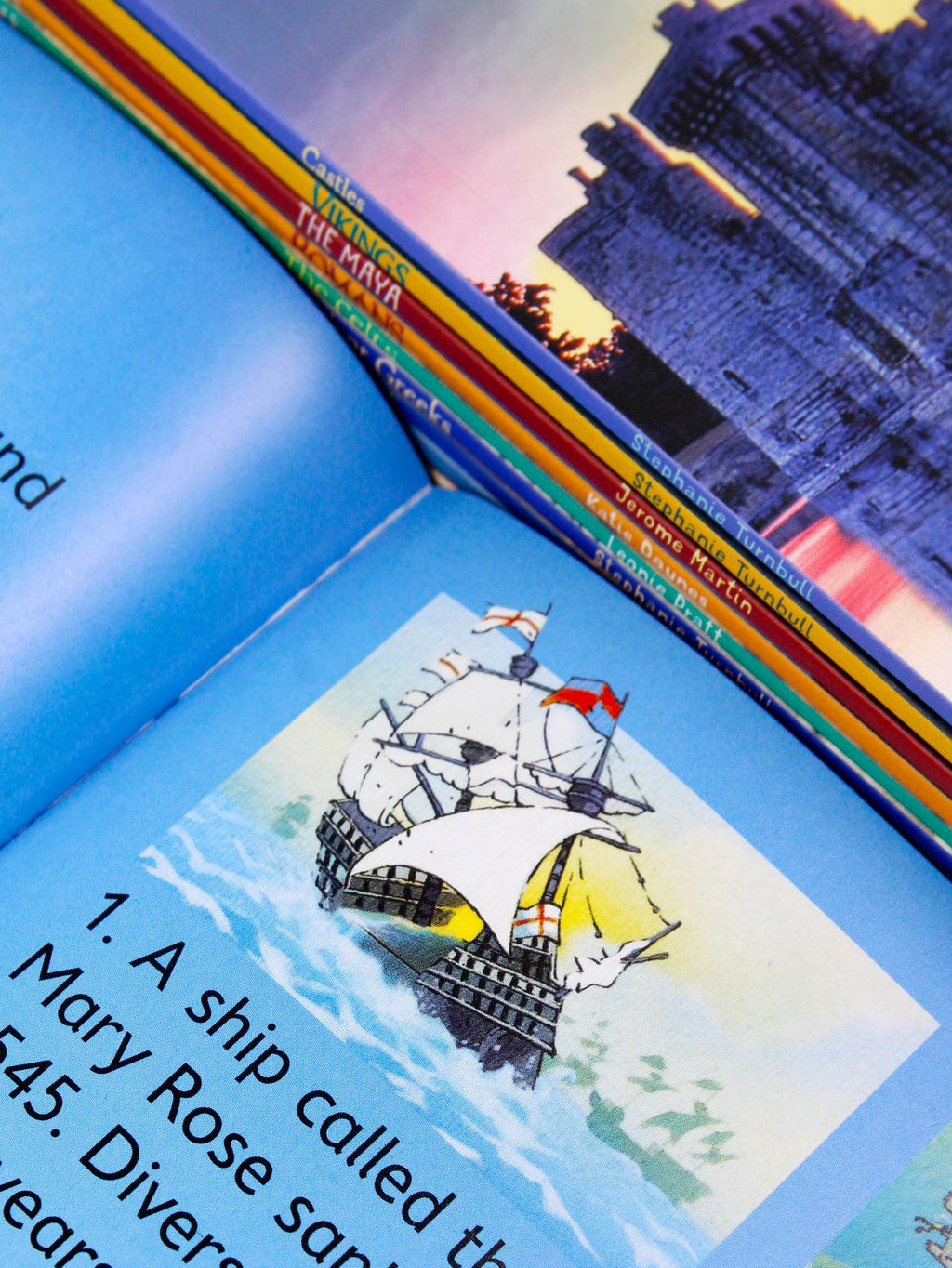 Usborne Beginners History 10 Books Collection Set (Romans, Vikings, Eg ...