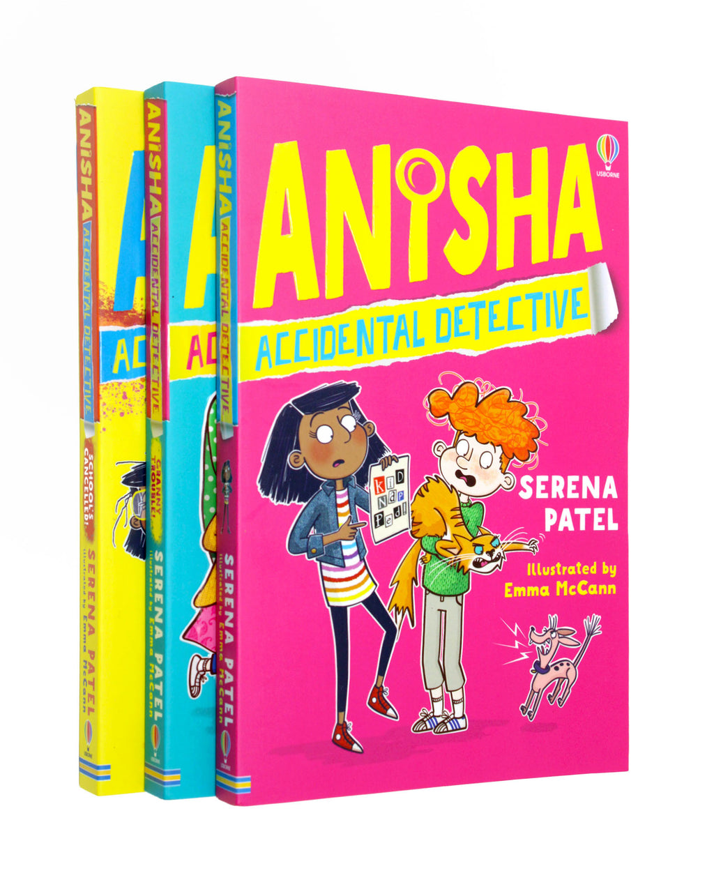 Anisha Accidental Detective 3 Books Collection Set By Serena Patel & E ...