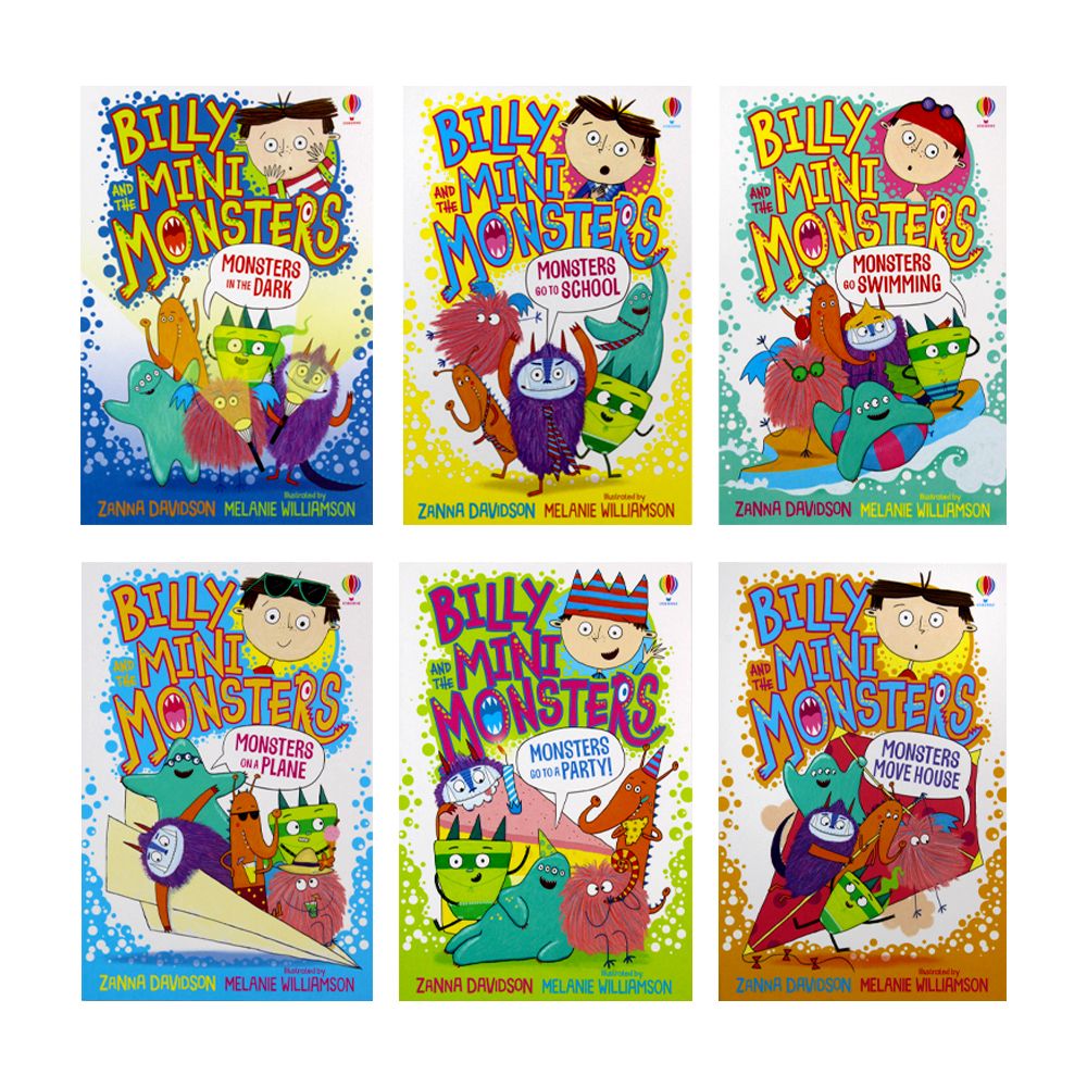 Billy and The Mini Monsters 6 Books Collection Set (Monsters Move Hous ...