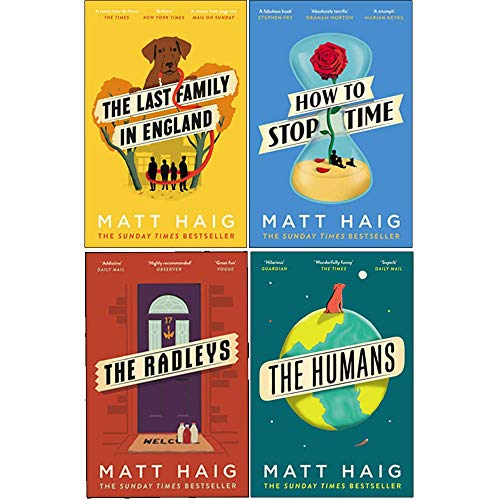 Matt Haig 4 Books Collection Set (The Last Family in England, How to S ...