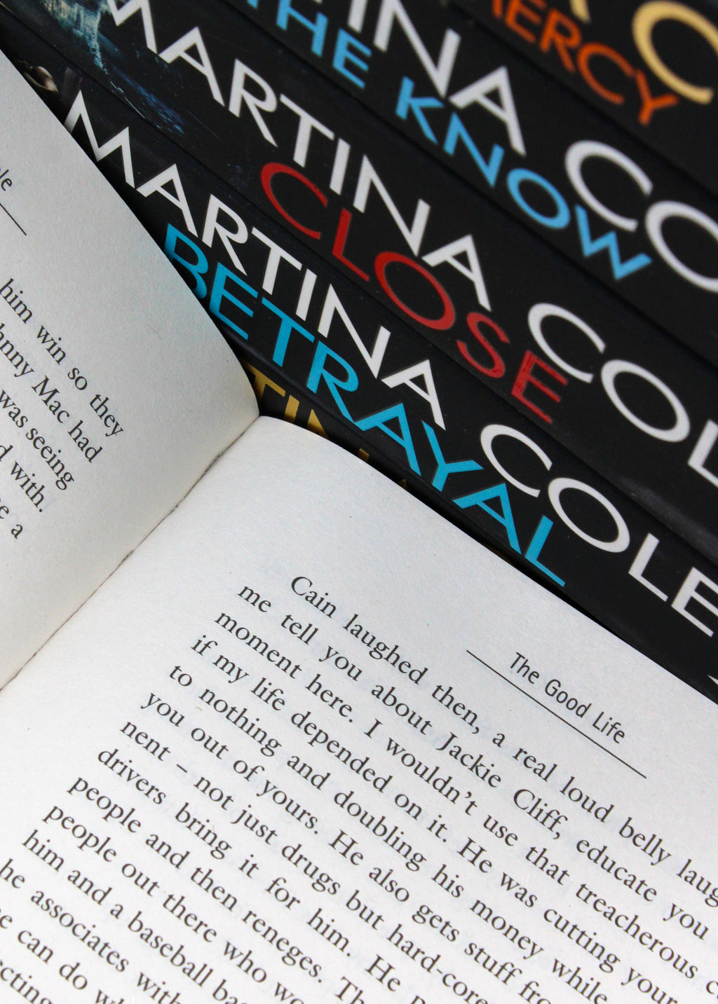 Martina Cole 6 book Set Collection ( The Know, Close, The Good Life, G ...