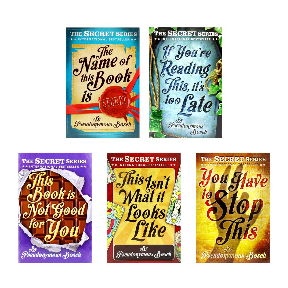 The Usborne Secret Series by Pseudonymous Bosch 5 books set collection ...