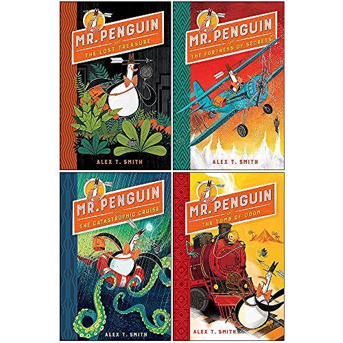 Mr Penguin Series 4 Books Collection Set By Alex T. Smith (Mr Pengu ...