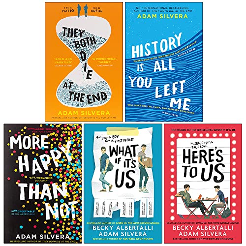 Adam Silvera Collection 5 Books Set (They Both Die at the End, History ...