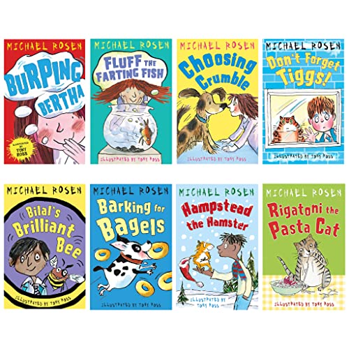 Michael Rosen's 8 Book Collection for Kids Aged 9-12 in Paperback ...