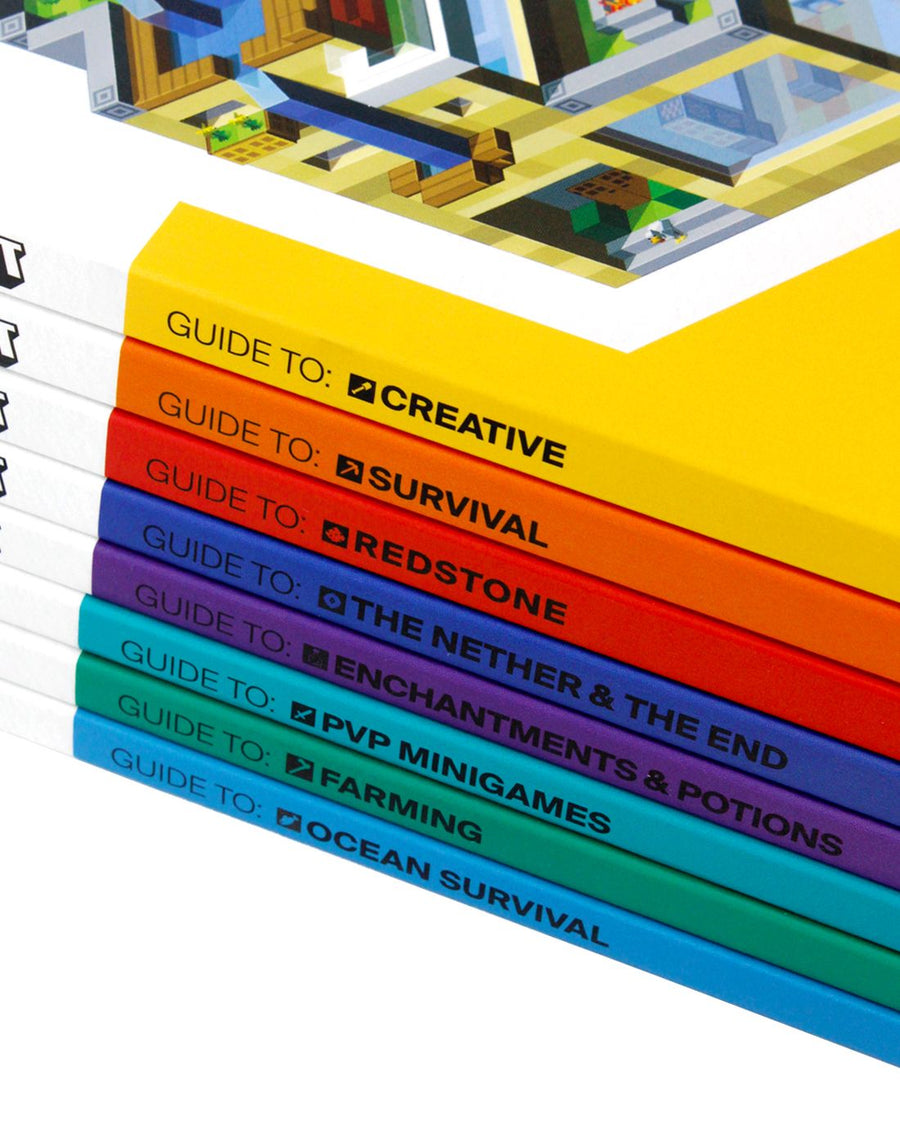Minecraft Official Guide Collection - 8 Books for Ages 8+ – Lowplex Books