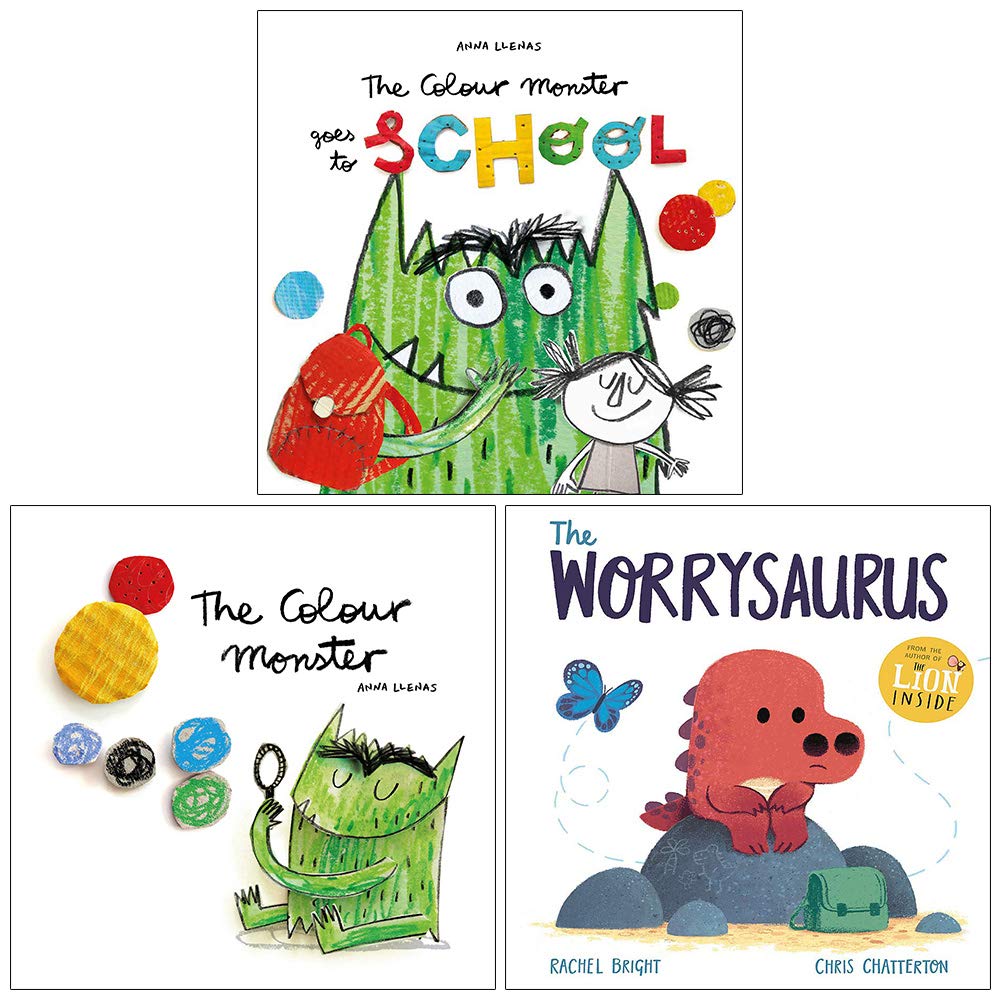 Anna Llenas 3 Books Collection Set The Color Monster Series Children's ...