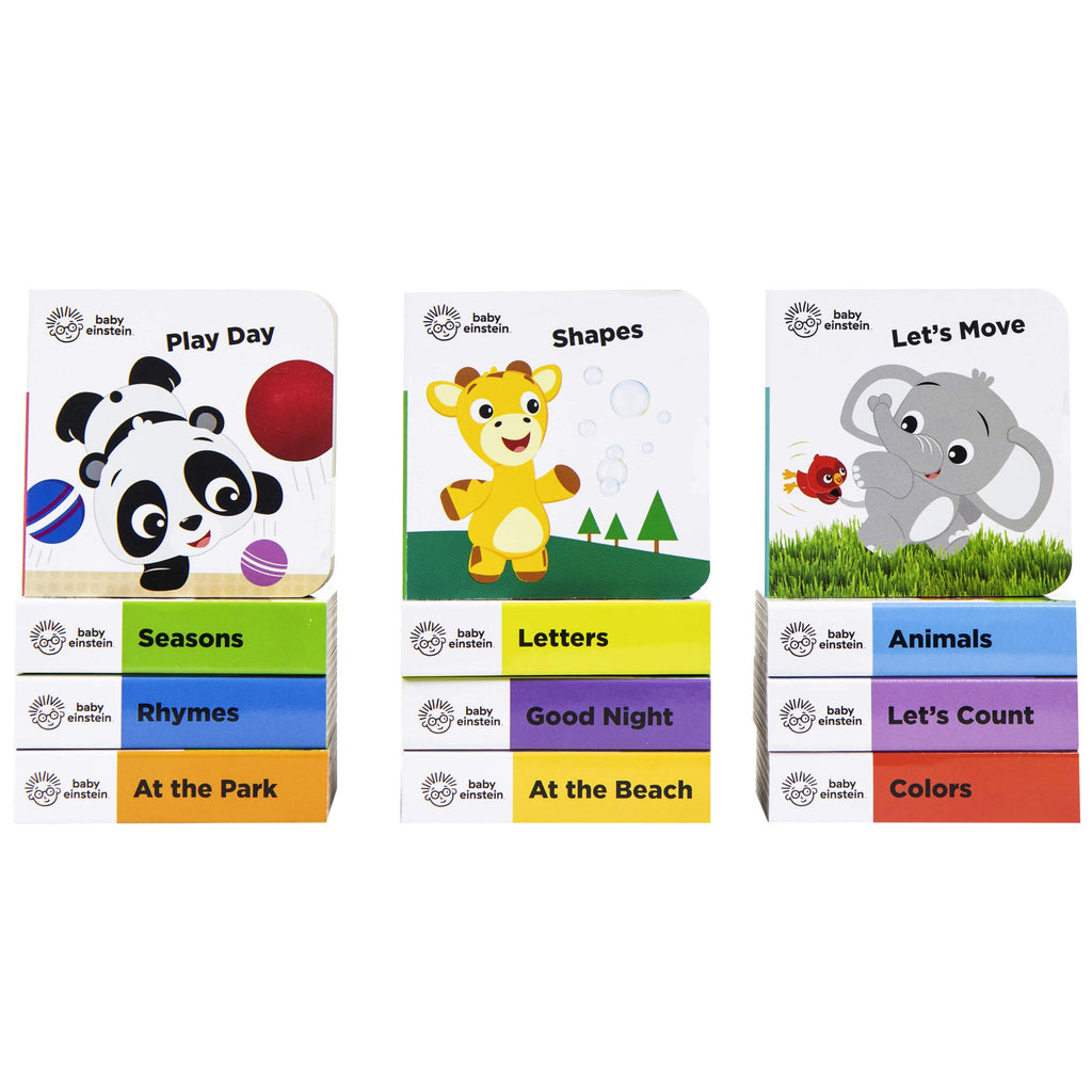 Baby Einstein My First Library 12 Board Books Collection by PI Kids ...