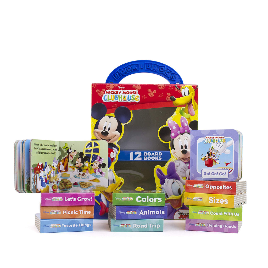 Disney Junior Mickey Mouse Clubhouse 12 Board Books Collection Box Set ...