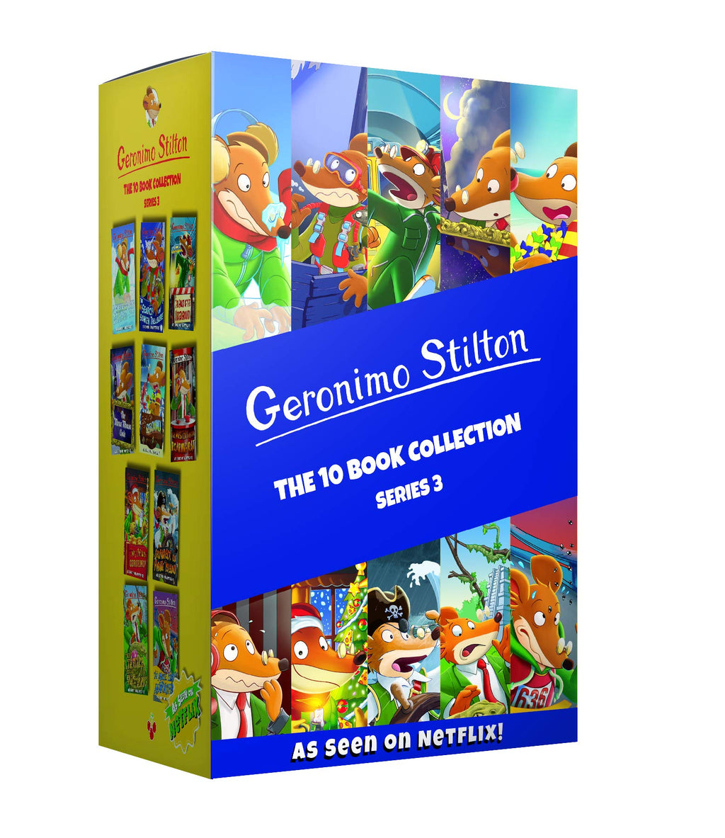 Geronimo Stilton: The 10 Book Collection Series 3 Box Set – Lowplex Books