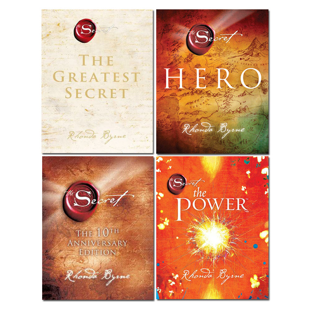 The Secret Series 4 Books Collection Set Inc The Greatest Secret by Rh ...