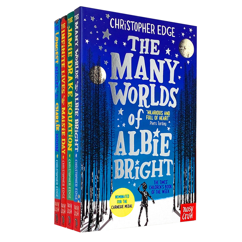 Christopher Edge 4 Books Collection Set Inc Jamie Drake Equation, Many ...