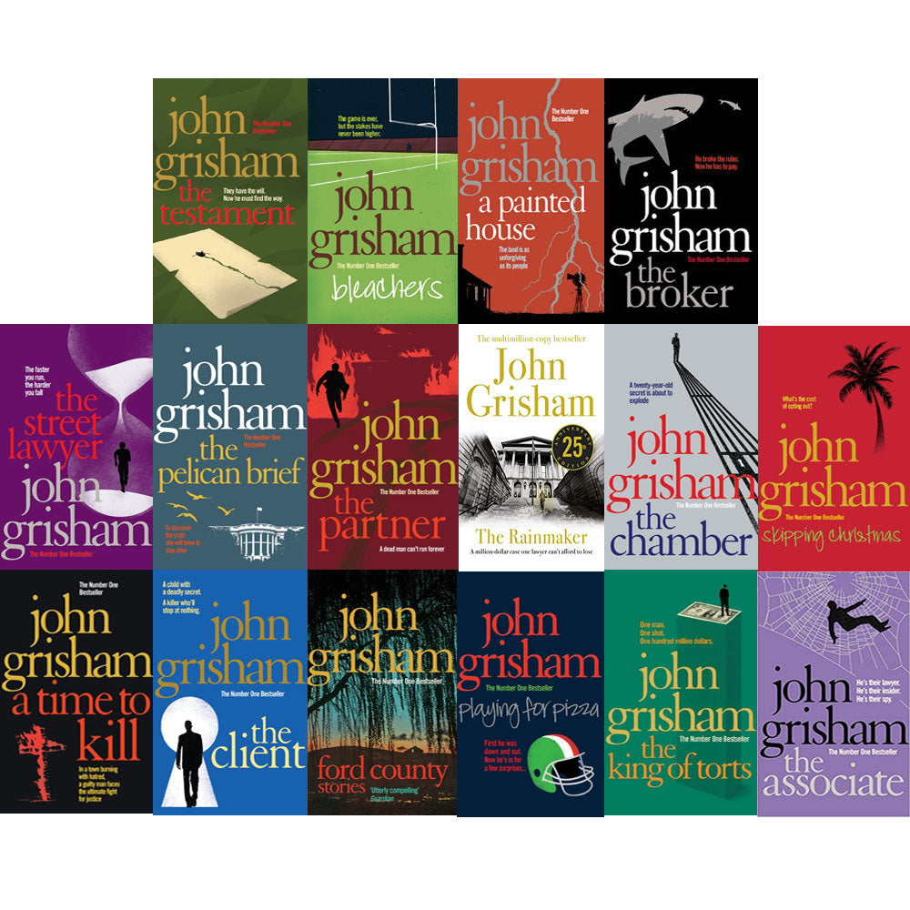 John Grisham Collection 16 Books Set – Lowplex Books
