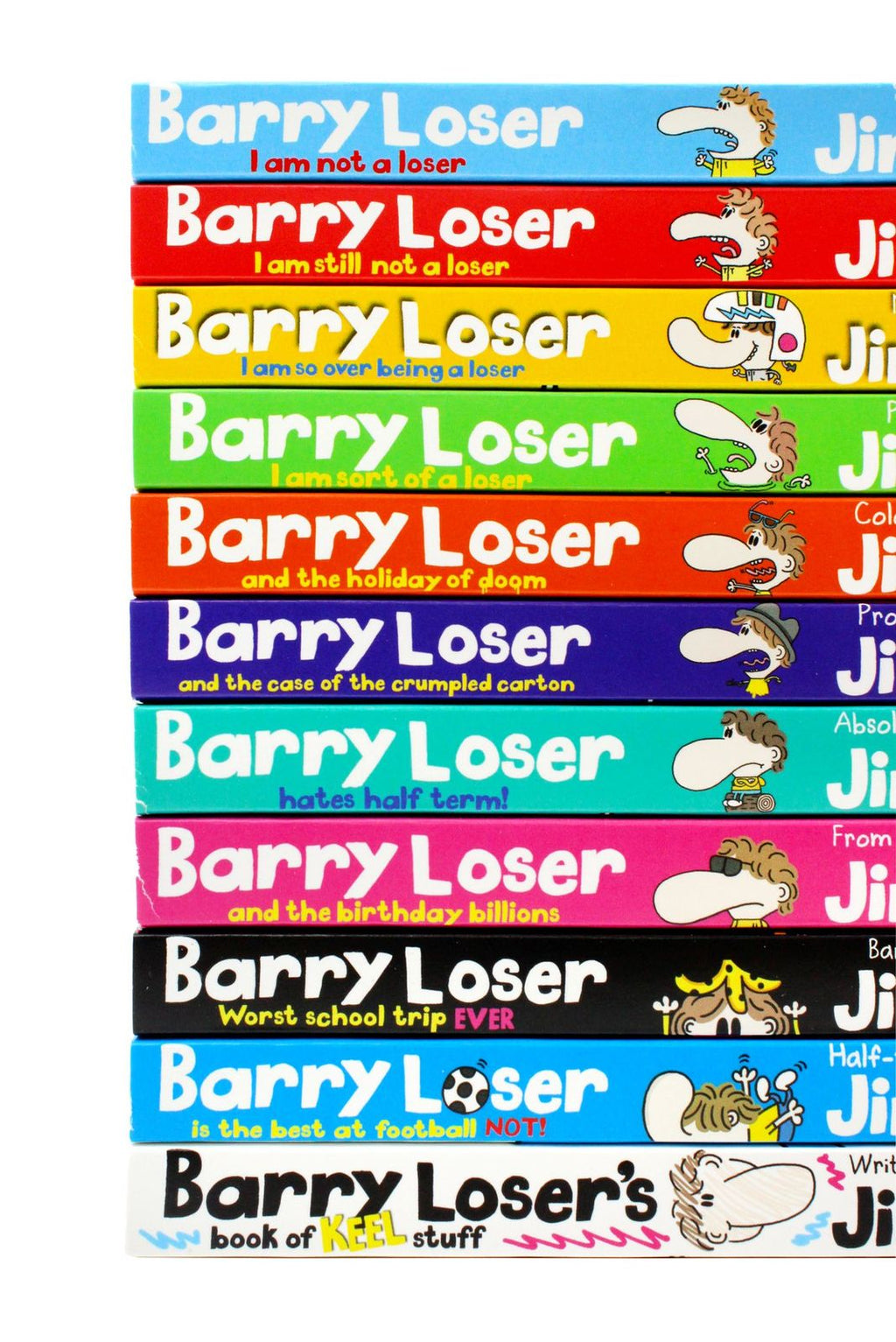 Barry Loser 11 Books Collection Set Jim Smith Best at football NOT, bi ...
