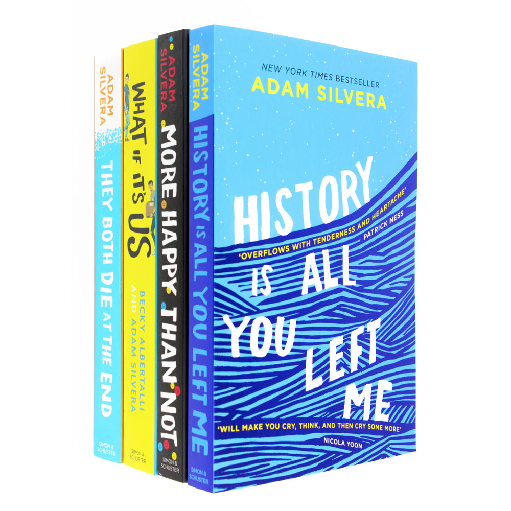 Adam Silvera Collection 4 Books Set (They Both Die at the End, What If ...