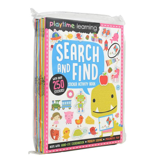 Playtime Learning Sticker Activity 10 Books Collection – Lowplex Books