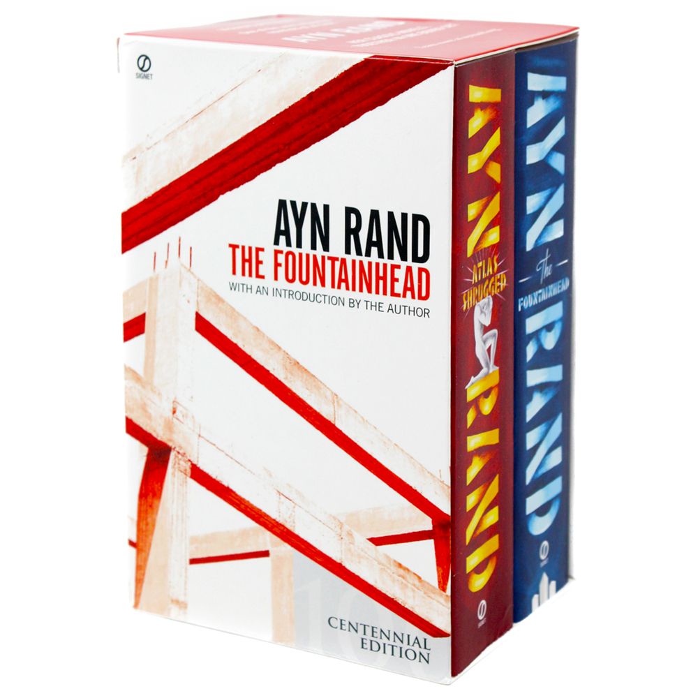 Ayn Rand Set: The Fountainhead/Atlas Shrugged – Lowplex Books