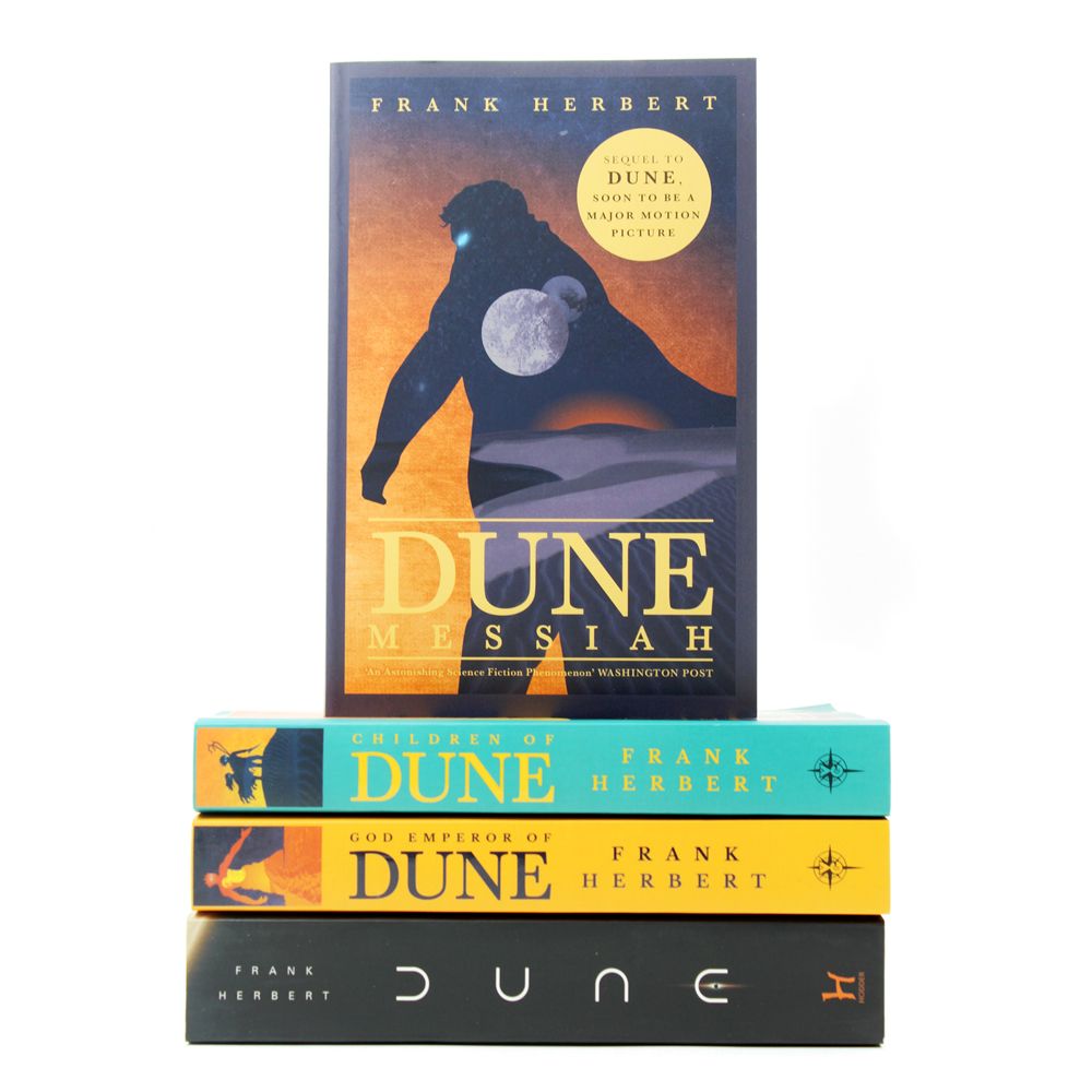Frank Herbert Dune Series 4 Books Collection Set (Dune, Dune Messiah ...