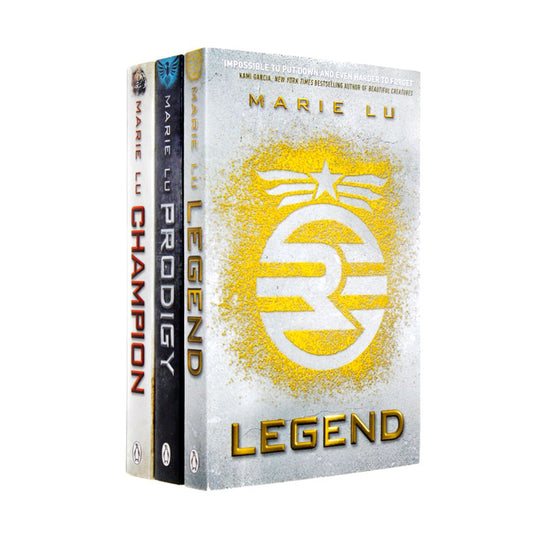 Marie Lu The Legend Trilogy 3 Books Collection Set Legend Prodigy Cham ...