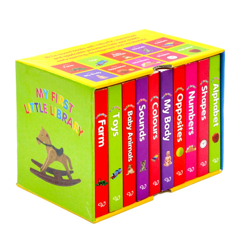 My First Little Library Collection 10 Boardbooks Box set – Lowplex