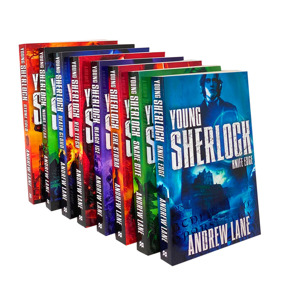 Andrew Lane Collection Young Sherlock Holmes Series Action 8 Books Set – Lowplex Books