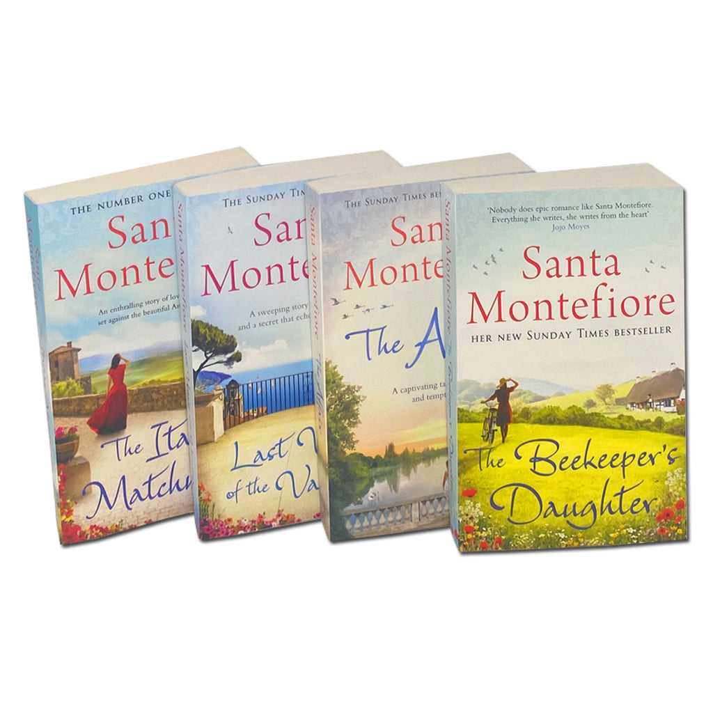 Santa Montefiore Collection 4 Book Set Inc The Affair, Italian Match M ...