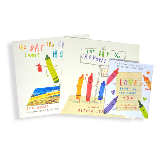 The Crayons Collection 3 Book Set By Drew Daywalt & Oliver Jeffers ...