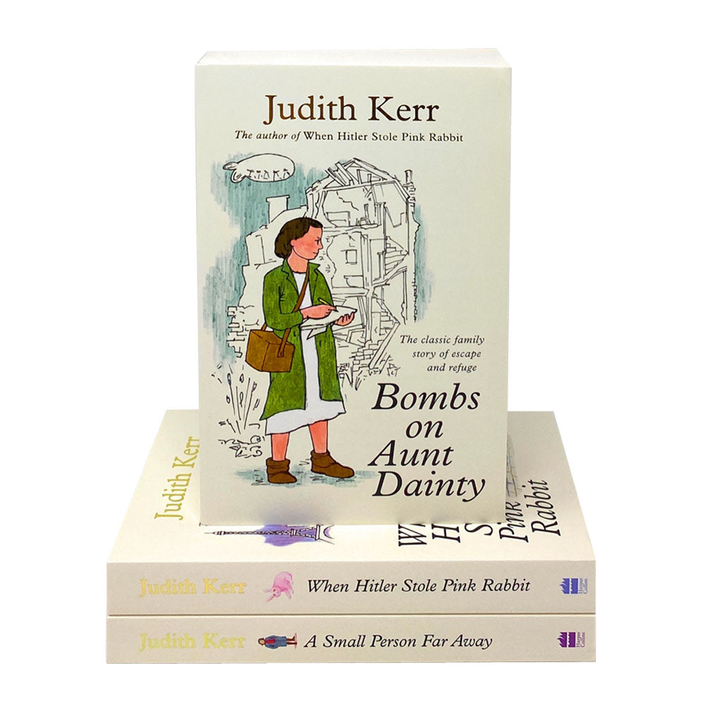Judith Kerr 3 Books Collection Set When Hitler Stole Pink Rabbit, Bomb ...