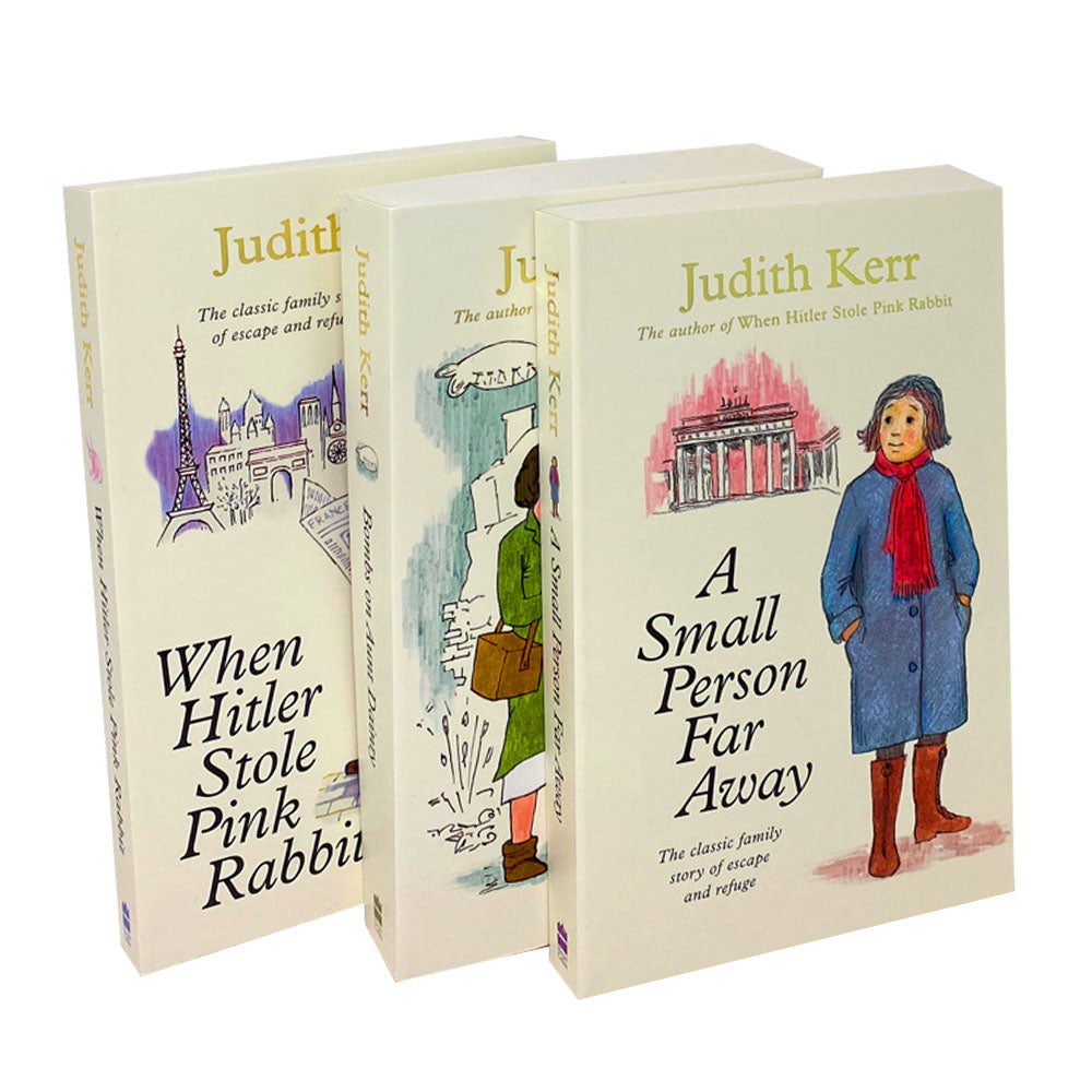Judith Kerr 3 Books Collection Set When Hitler Stole Pink Rabbit, Bomb ...