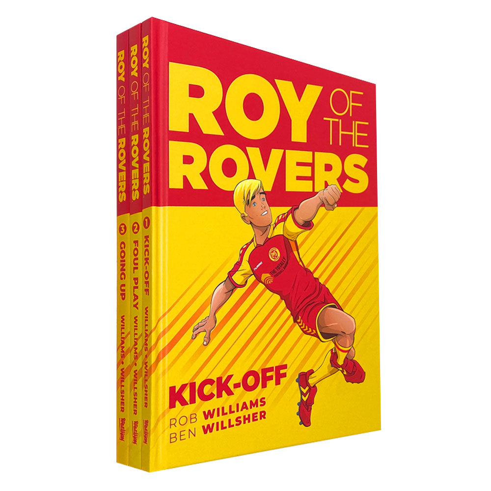 Roy of the Rovers Graphic Novel 3 Books Collection Set Kick Off Foul P ...
