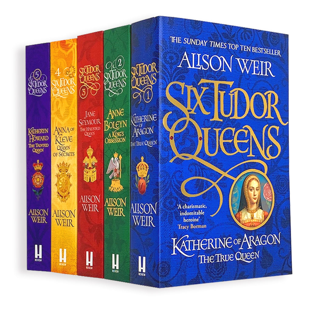 Alison Weir Six Tudor Queens Collection - 5 Paperback Books – Lowplex Books