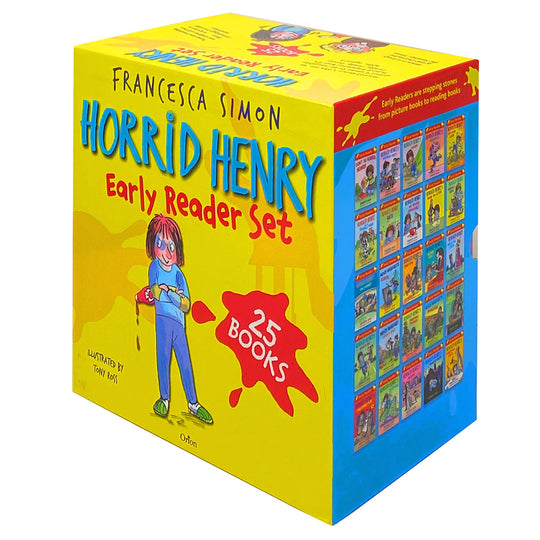 Horrid Henry 25 Books Collection by Francesca Simon for Kids – Lowplex ...