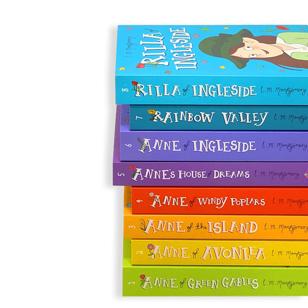 Anne of Green Gables The Complete 8 Books Collection By Lucy Maud Mont ...