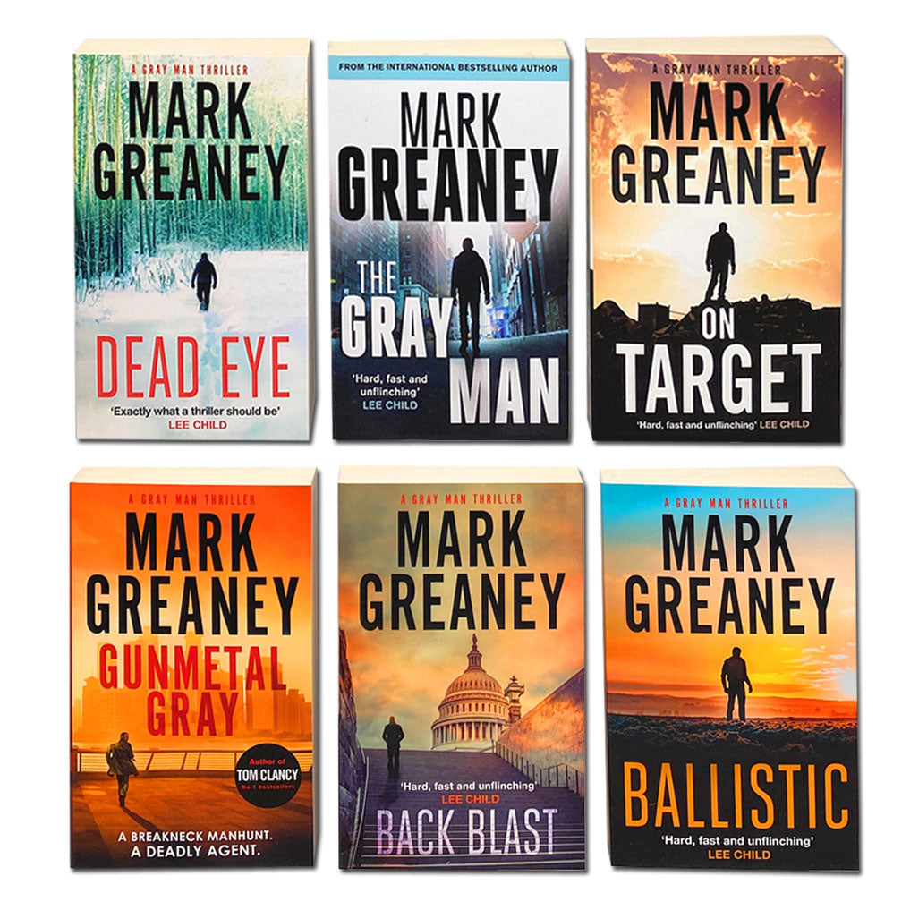 Gray Man Thriller Series 6 books Set Collection By Mark Greaney ...