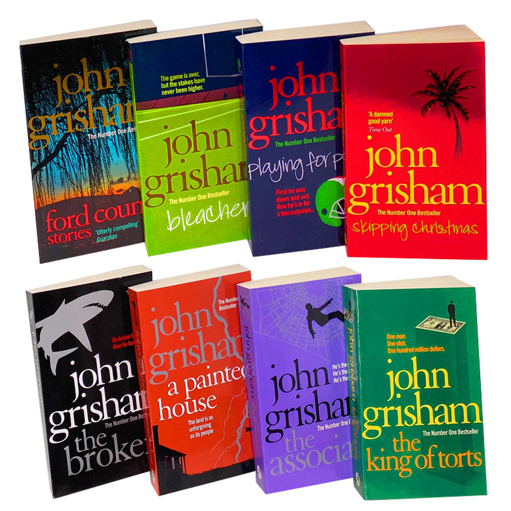 John Grisham Collection 8 Books Set, The Broker, A Painted House ...