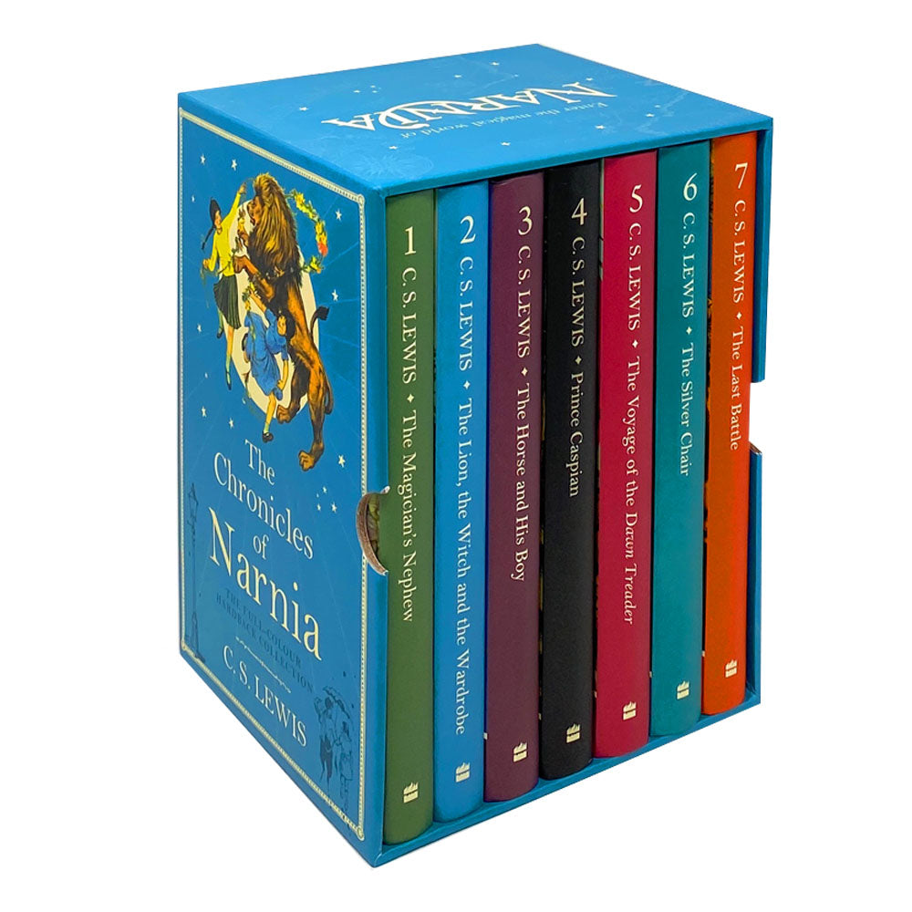 The Chronicles of Narnia Deluxe Hardback 7 Books Set Collection by C ...