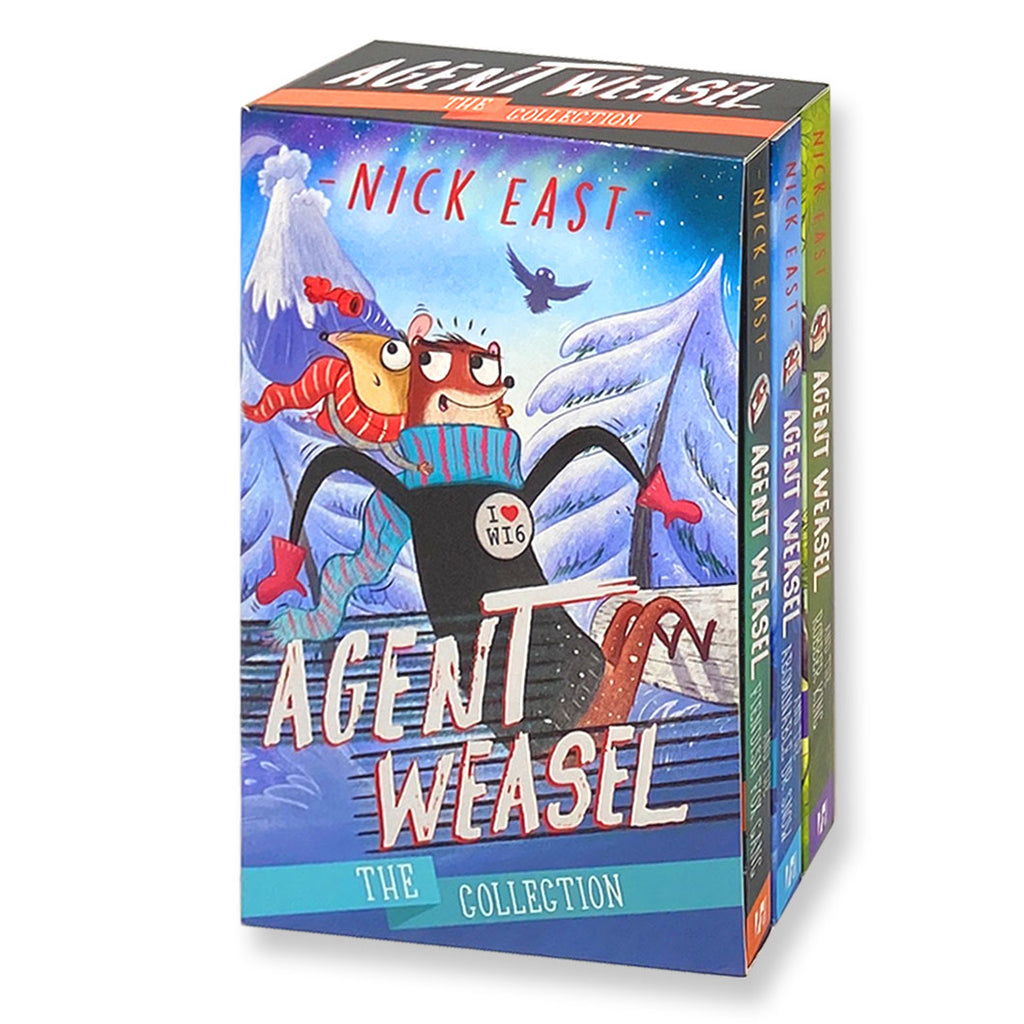 Agent Weasel Series 3 Books Collection Set By Nick East – Lowplex Books