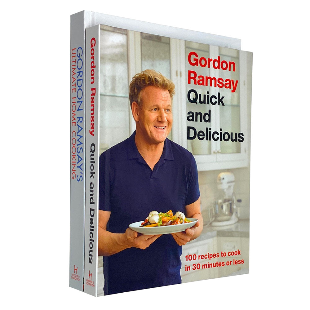 Gordon Ramsay 2 Books Set, Quick & Delicious, Ultimate Home Cooking ...