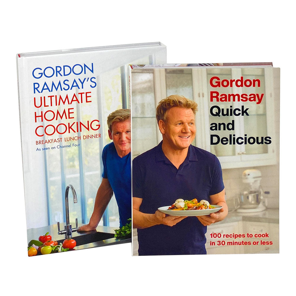 Gordon Ramsay 2 Books Set, Quick & Delicious, Ultimate Home Cooking ...