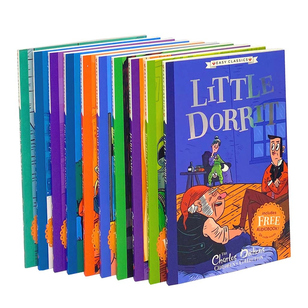 The Charles Dickens Children's Collection, Easy Classics, 10 Books Set ...