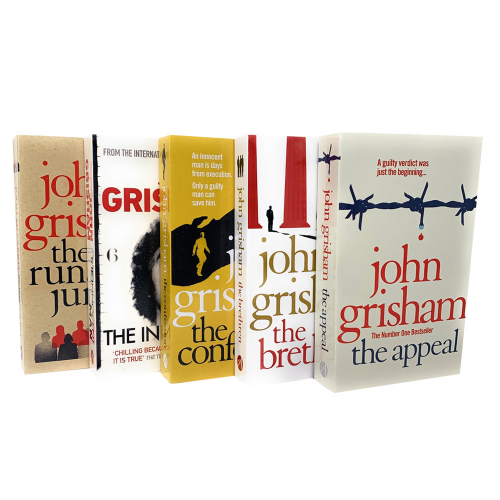 John Grisham Collection 5 Books Set - The Appeal, The Brethren, The Ru ...