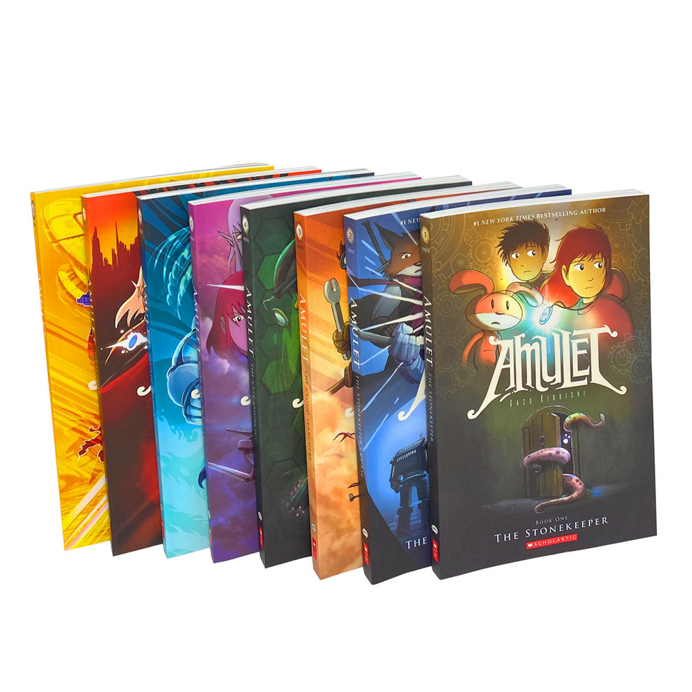 Amulet 8 Books Collection Pack By Kazu Kibuishi – Lowplex Books