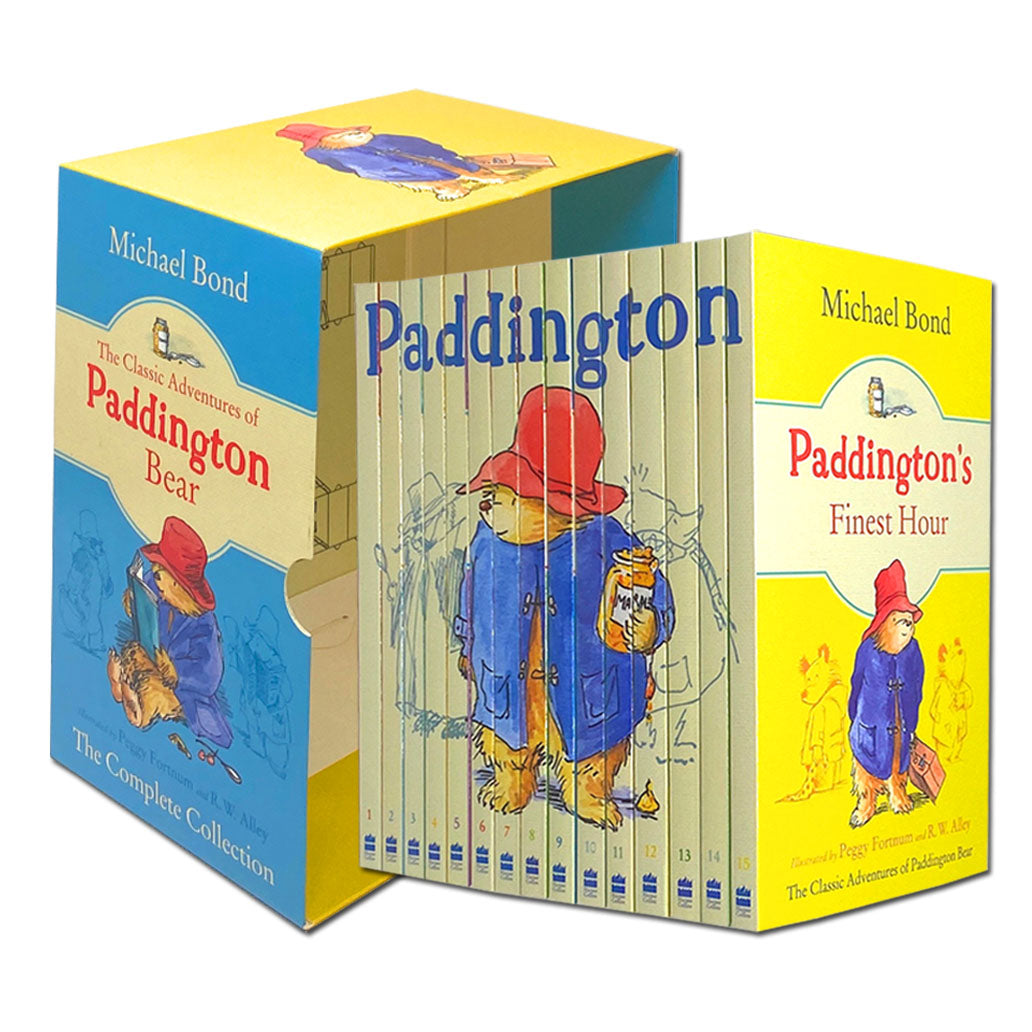 Complete Paddington Bear Collection 15 Books Box Set for Kids 8 ...